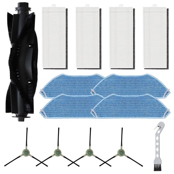 Main Side Brush Filter Mop Cloth Kit Replacement Parts For Lefant M1/M2 ...