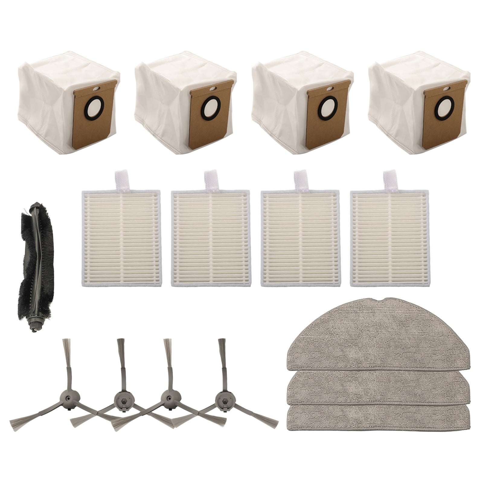 Main Side Brush Filter Mop Cloth Kit for L60 L50 G50 for Hybrid Robot ...