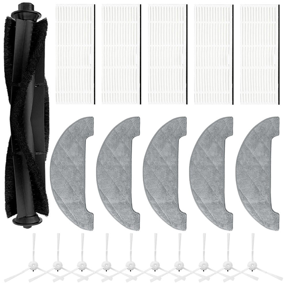 Main Side Brush Filter Mop Rag Spare Parts Set for Wiami For FX-11 Plus ...