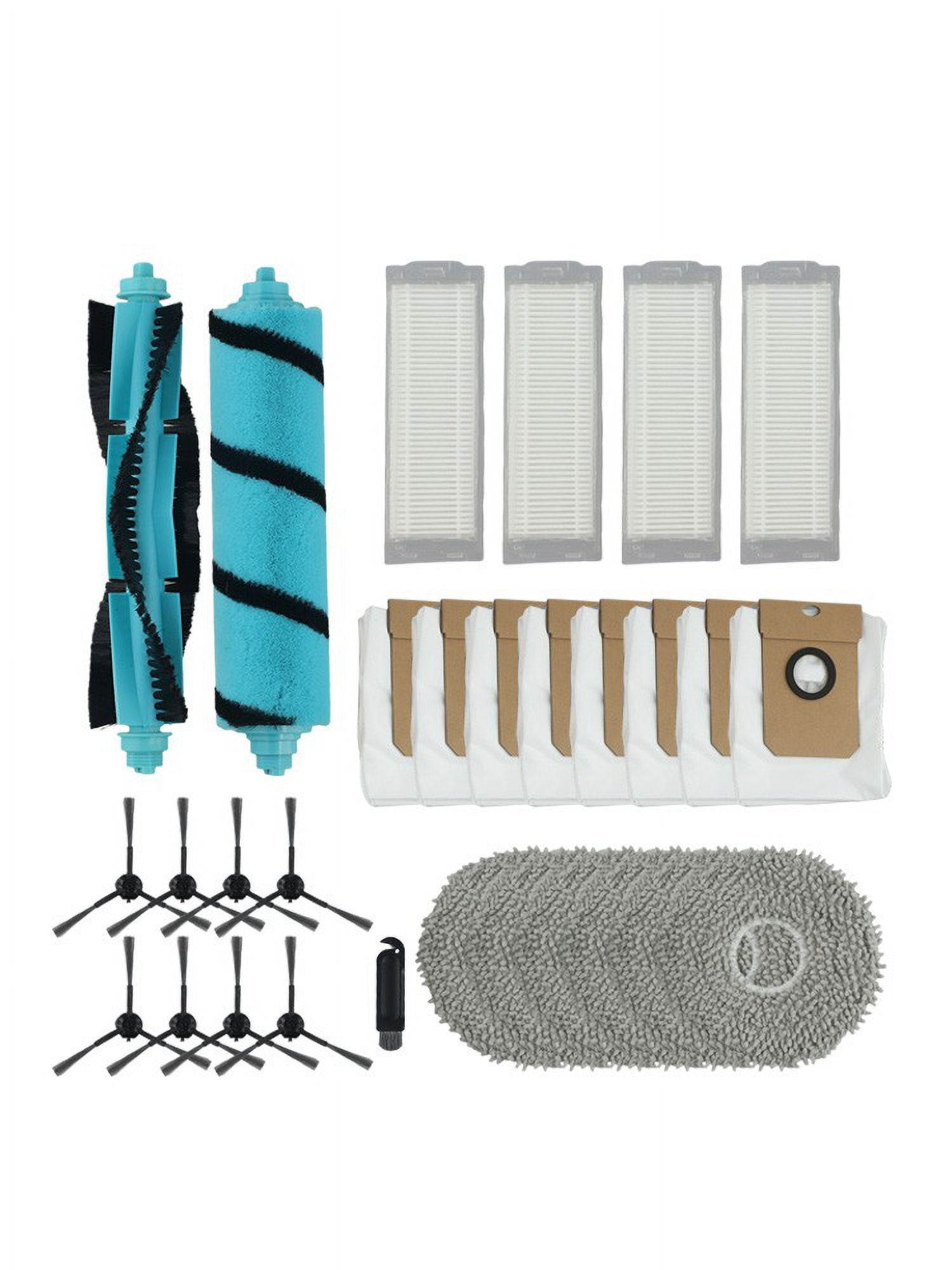 Main Side Brushes Filter Mop Dust Bag Kit For Cecotec For Conga 11090 ...