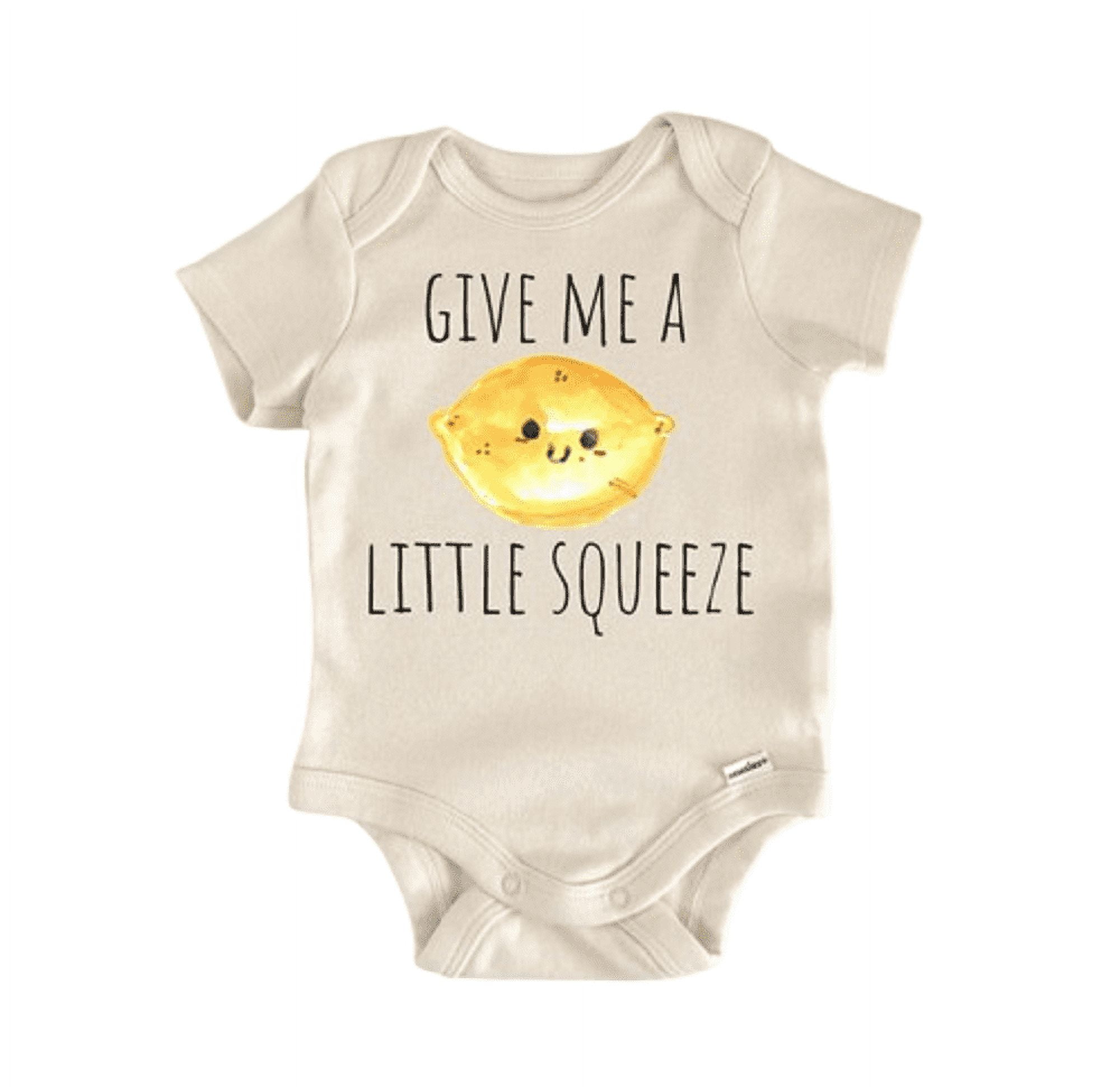 Main Squeeze Lemon Fruit - Baby Boy Girl Clothes Infant Bodysuit Funny ...