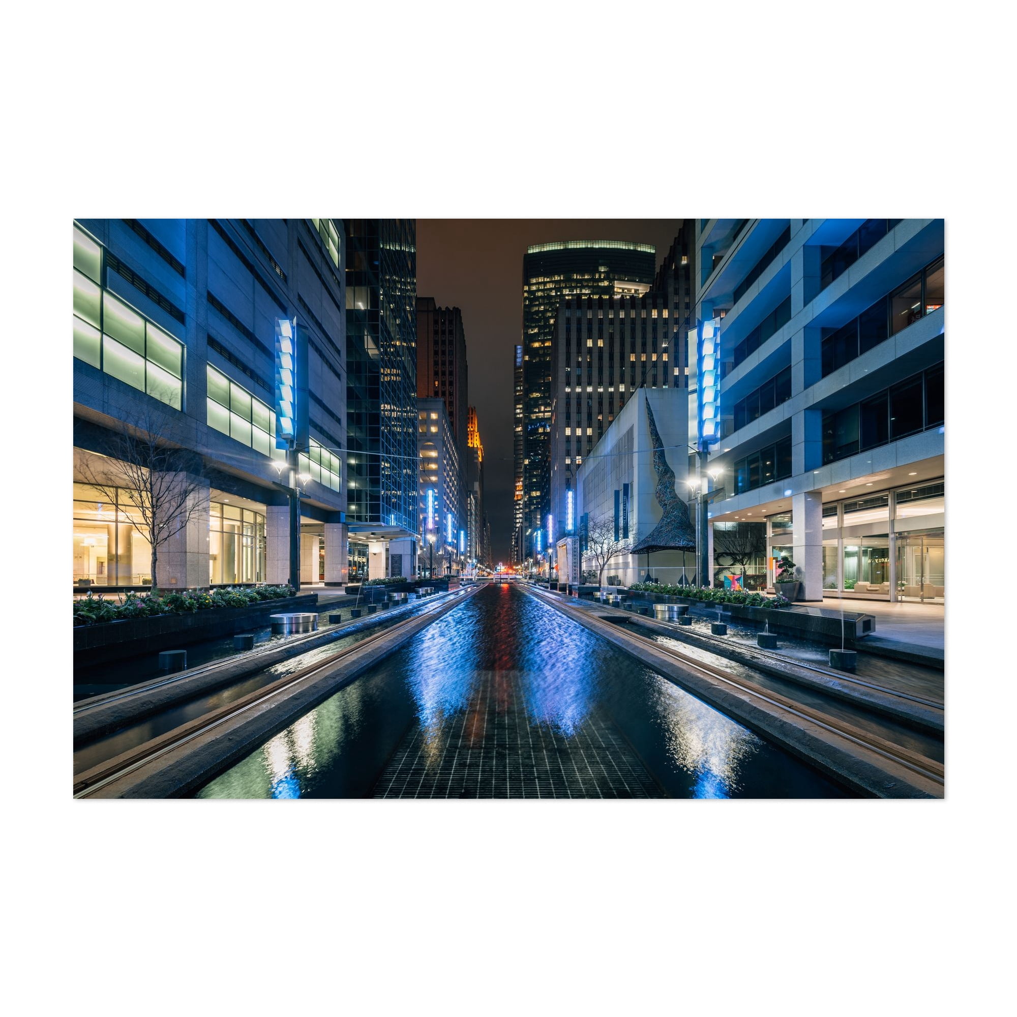 Main Street Square 01 - Houston Texas Photography Cityscape Nightlife ...