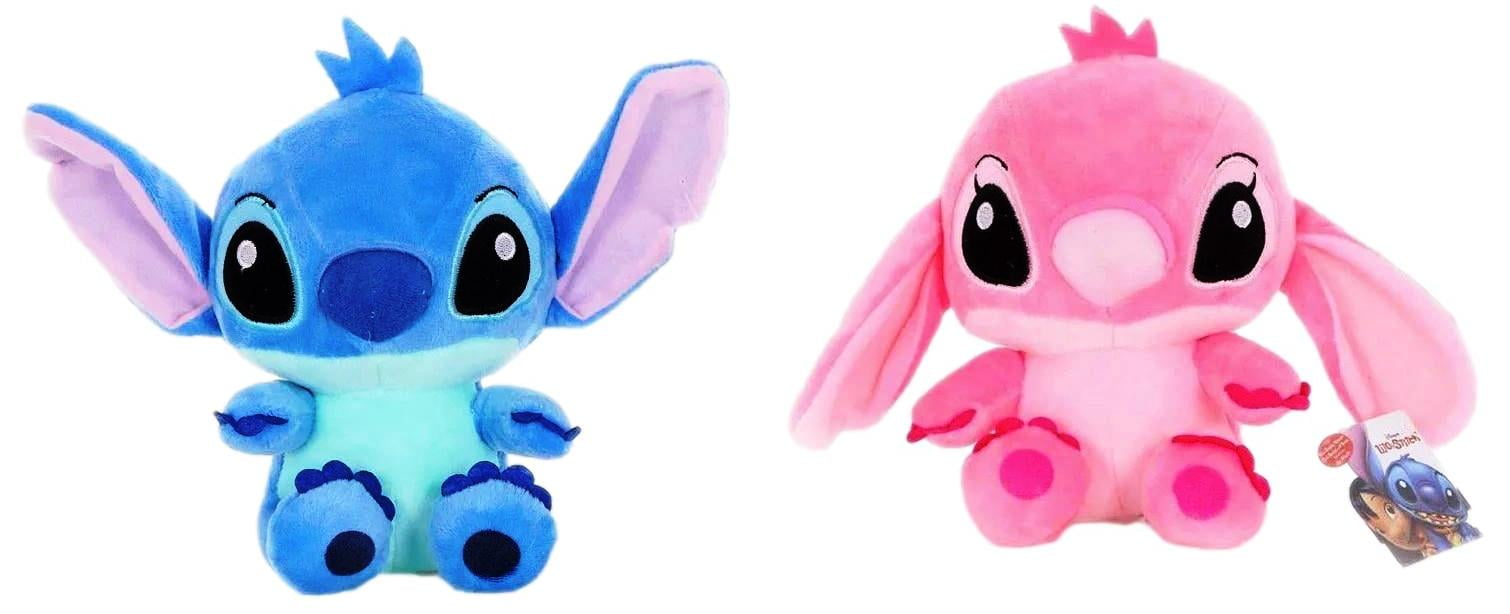 Main Street Stitch and Angel Plush Toys 8 Inch Tall Set of 2 for Lilo ...