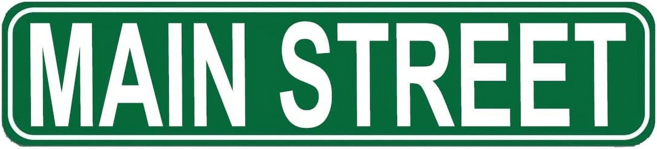Main Street Street Sign, Quality Metal Sign, Main Street Sign Novelty ...