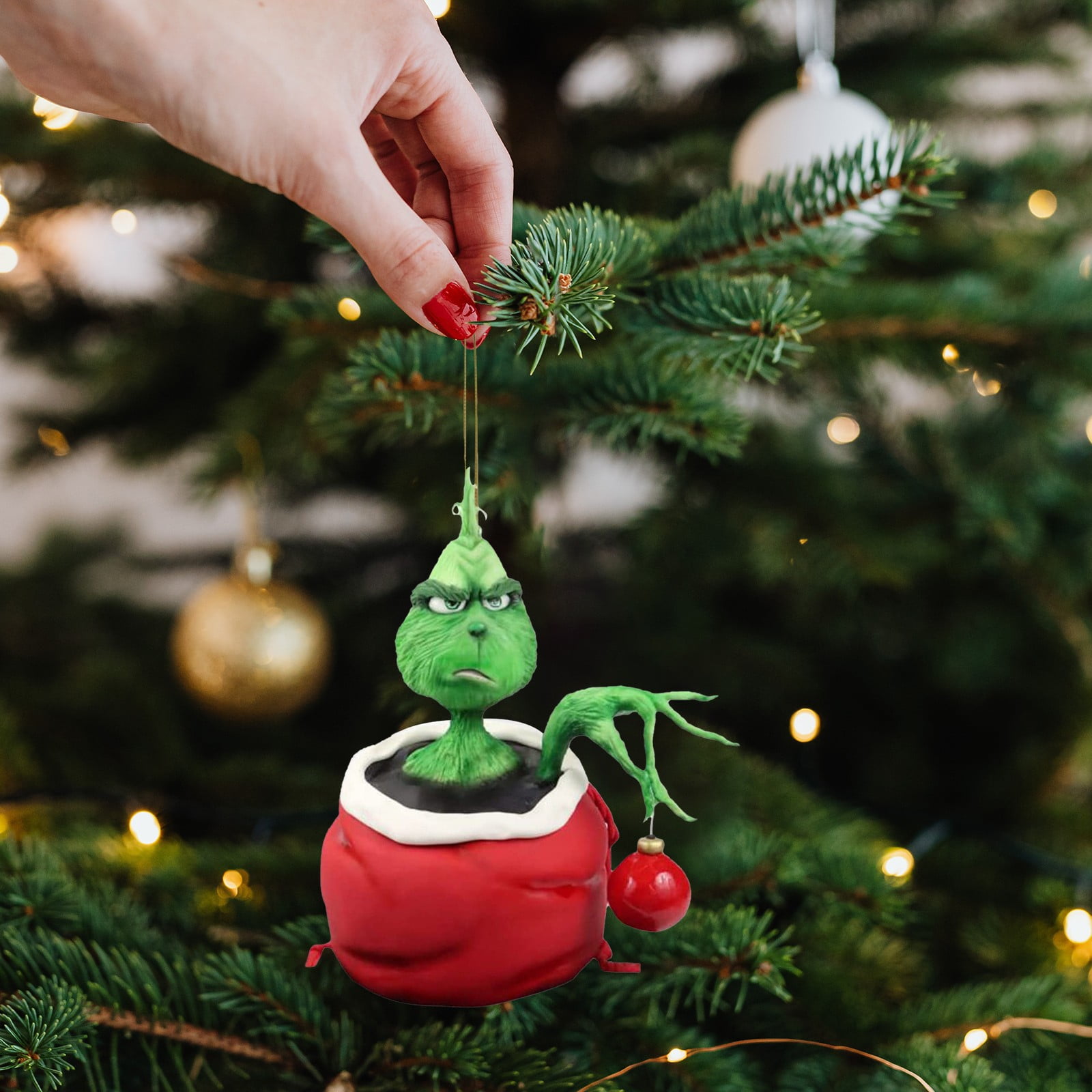 Main&stays Deals 2024!2 Packs- Hangs,The Interesting Green Ornaments ...