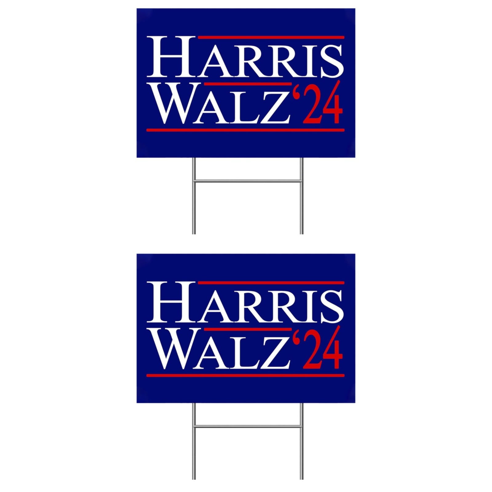 Main&stays Deals 2024!3 Packs- Card Slot,Walz 2024 Yard Sign Kamala ...