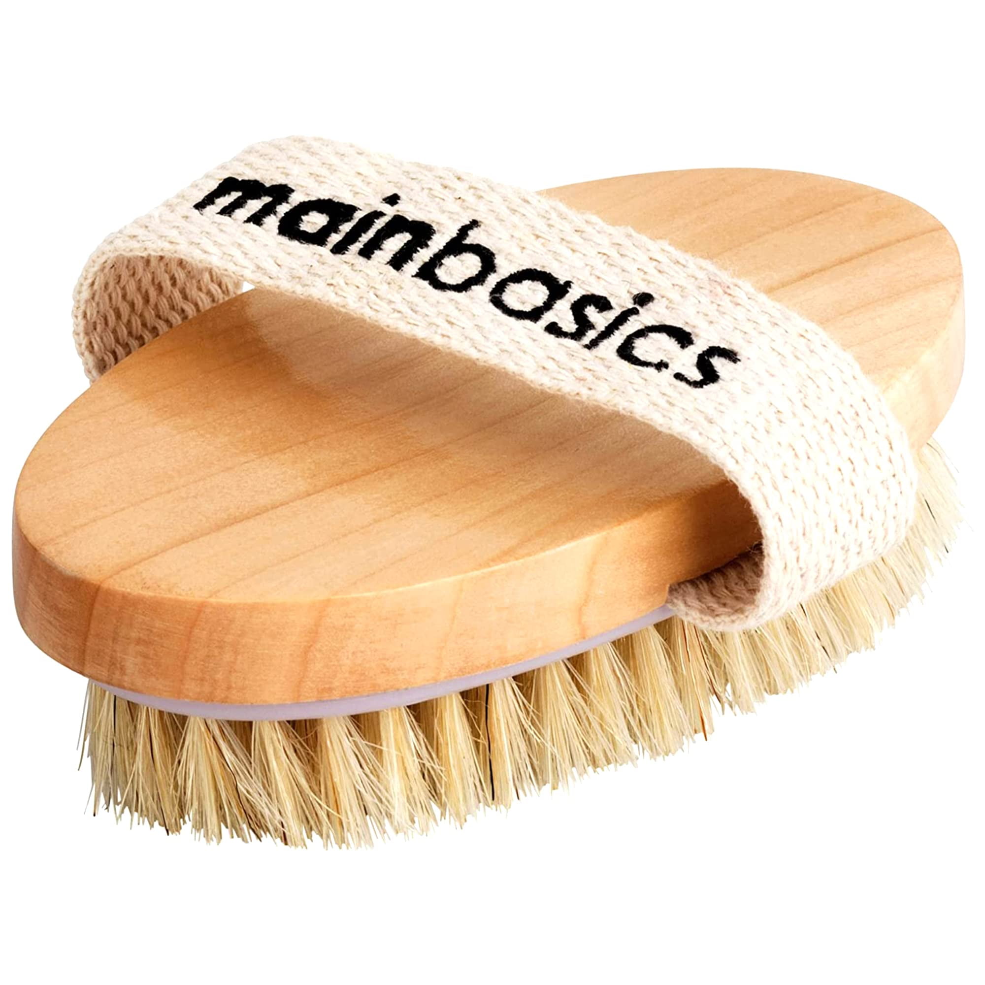 MainBasics Dry Brushing Body Brush for Lymphatic Drainage, Dry Skin ...