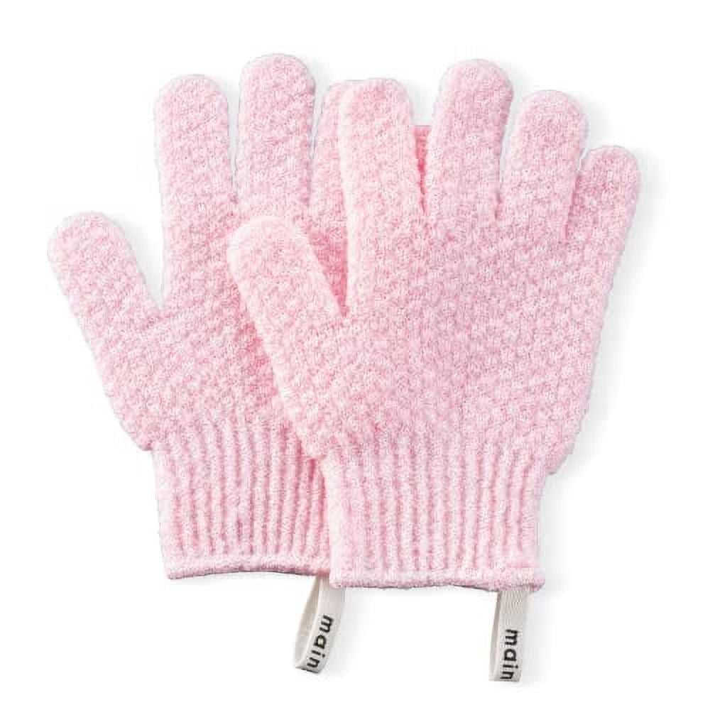 MainBasics Exfoliating Body Scrub Gloves - Exfoliation Glove & Dead ...