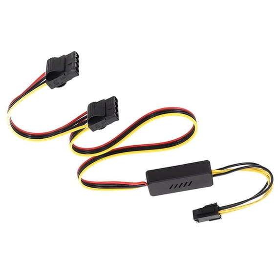 Mainboard 4Pin CPU to 4Pin Molex Hard Disk Power Connection Extension ...