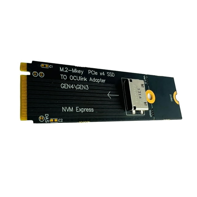 Mainboard M.2 M key NVME Port to ocul ink SFF 8612 Port Converter for 2 ...