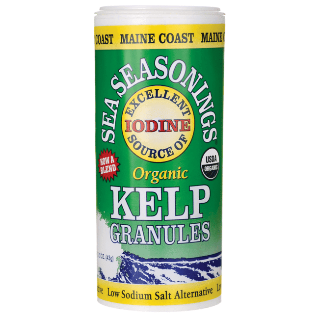 Maine Coast Organic, Kelp Seasoning Salt Substitute, Sodium Free, Rich ...