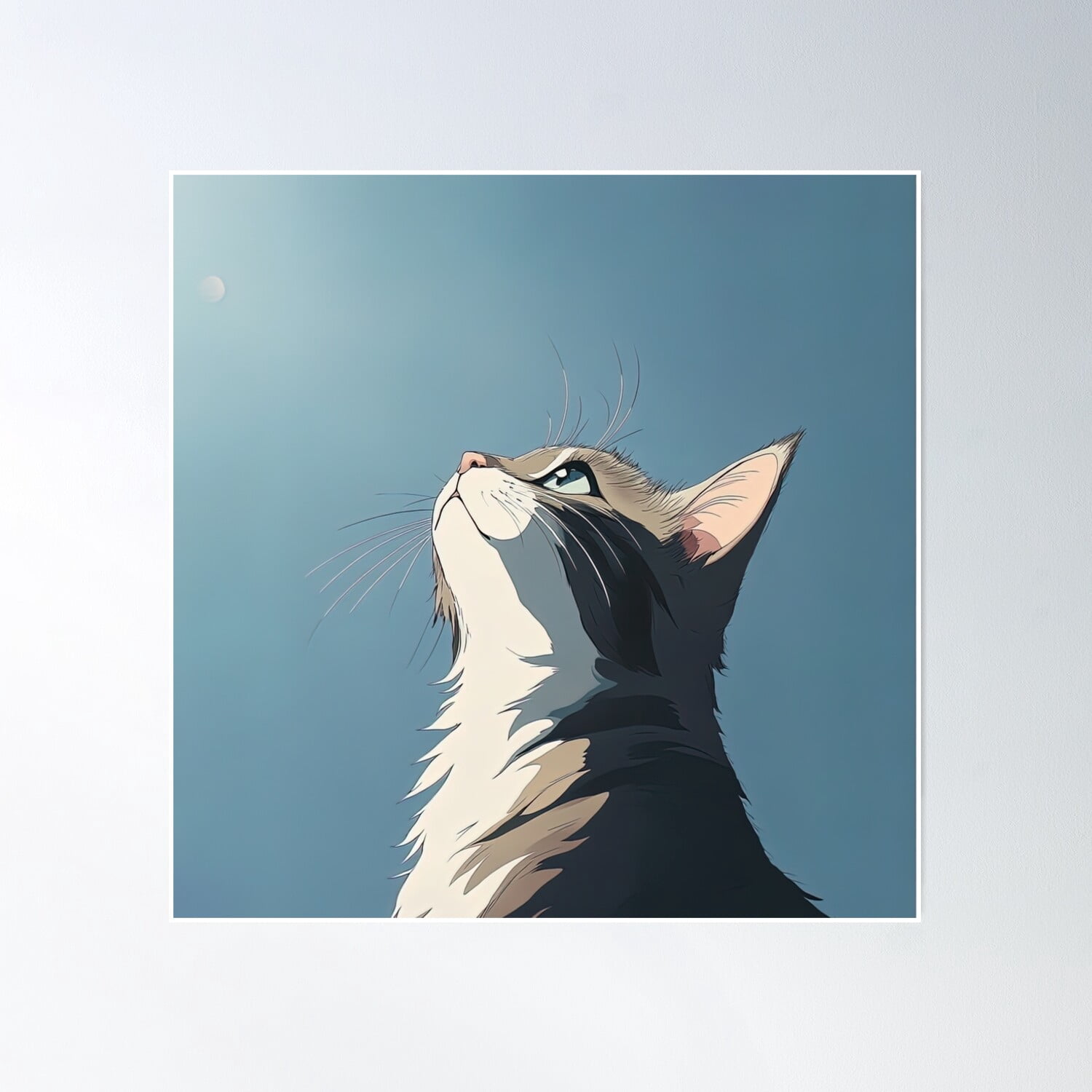 Maine Coon | Anime Style Poster Wall Art, Modern Wall Decor, 16x16 ...