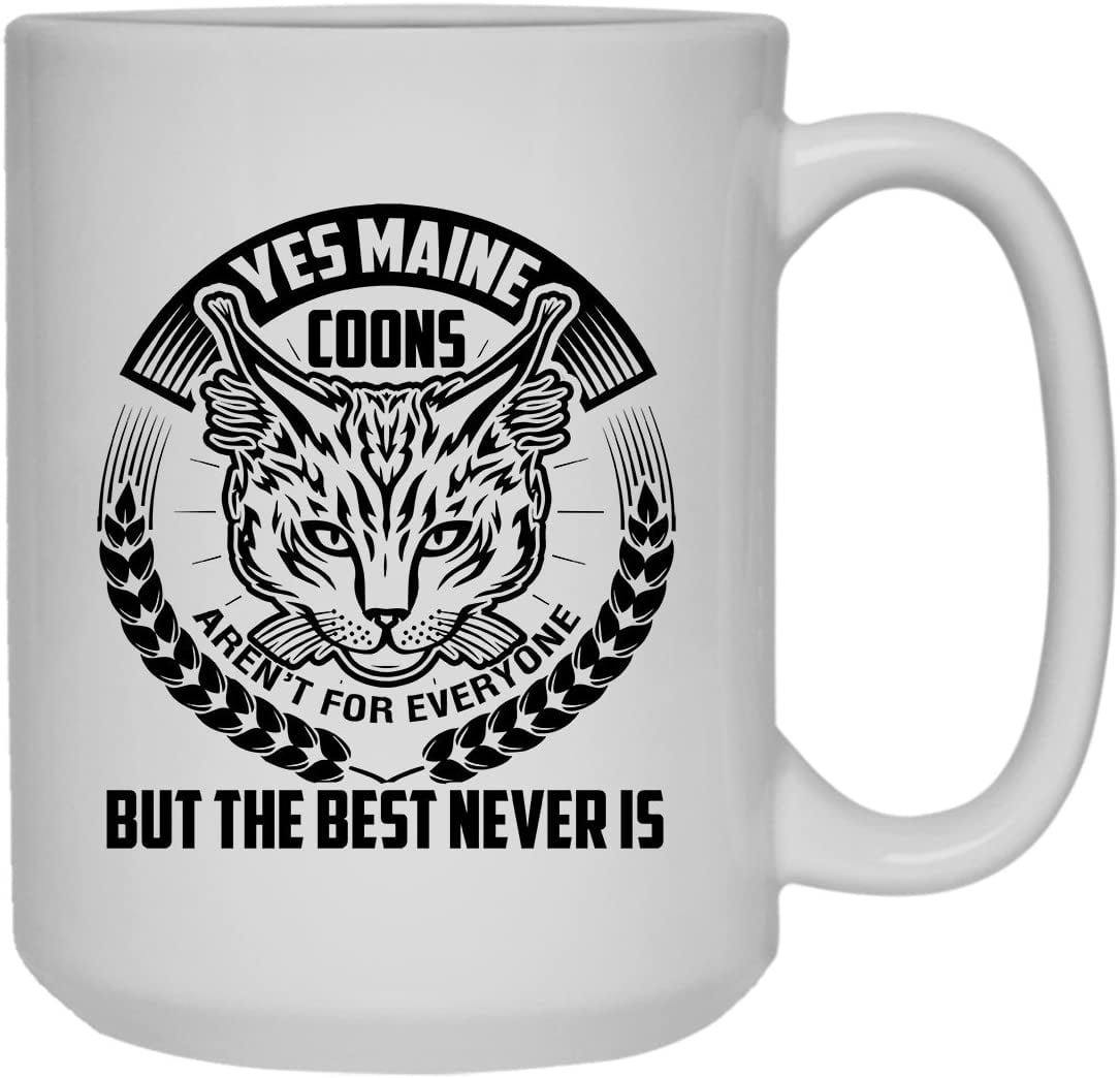 Maine Coon Cat Coffee Mug, Iced Coffee Mug, Teacup 15 oz - Walmart.com