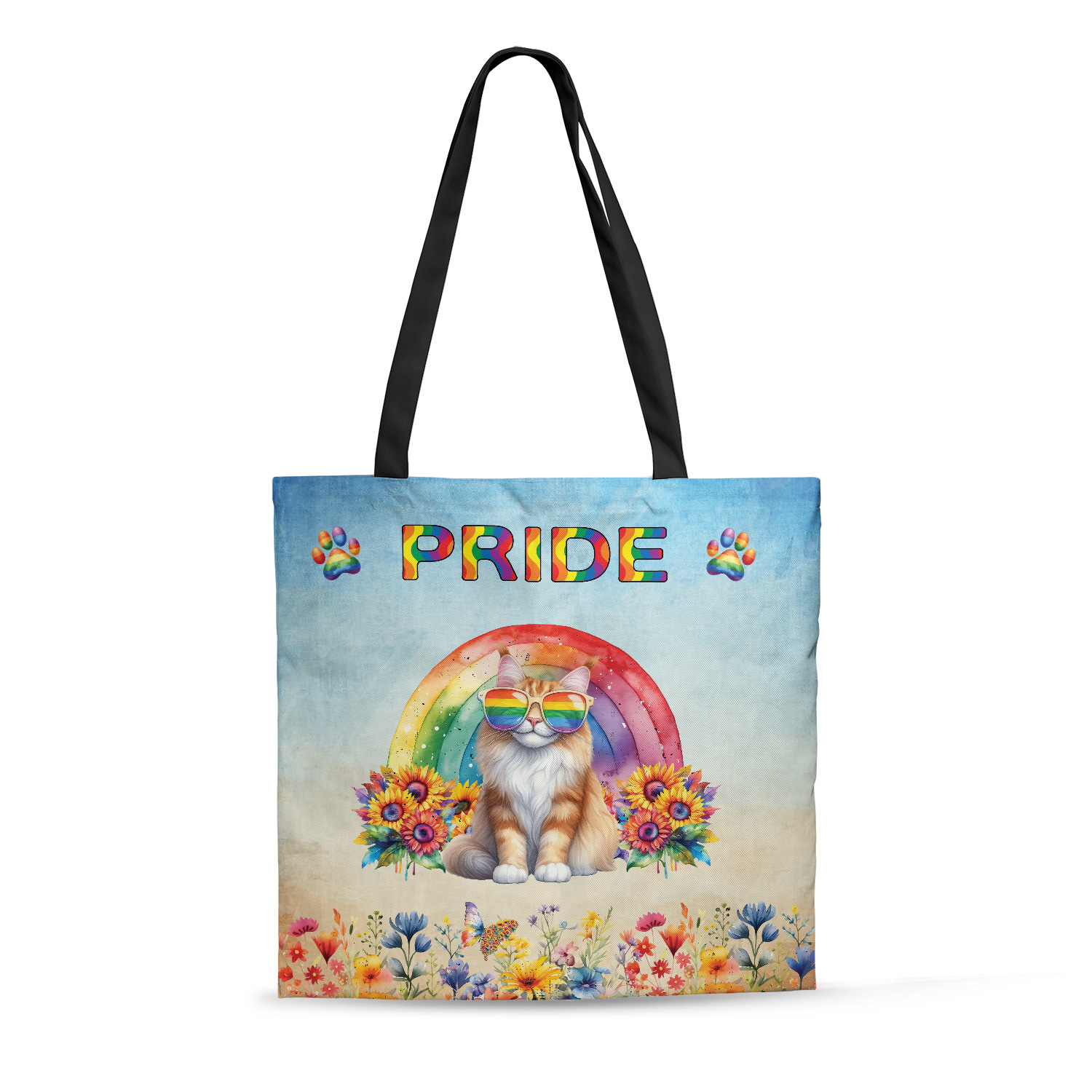 Maine Coon Celebrates Rainbow Pride Month LGBT LGBTQ+ All Over Print 3D ...