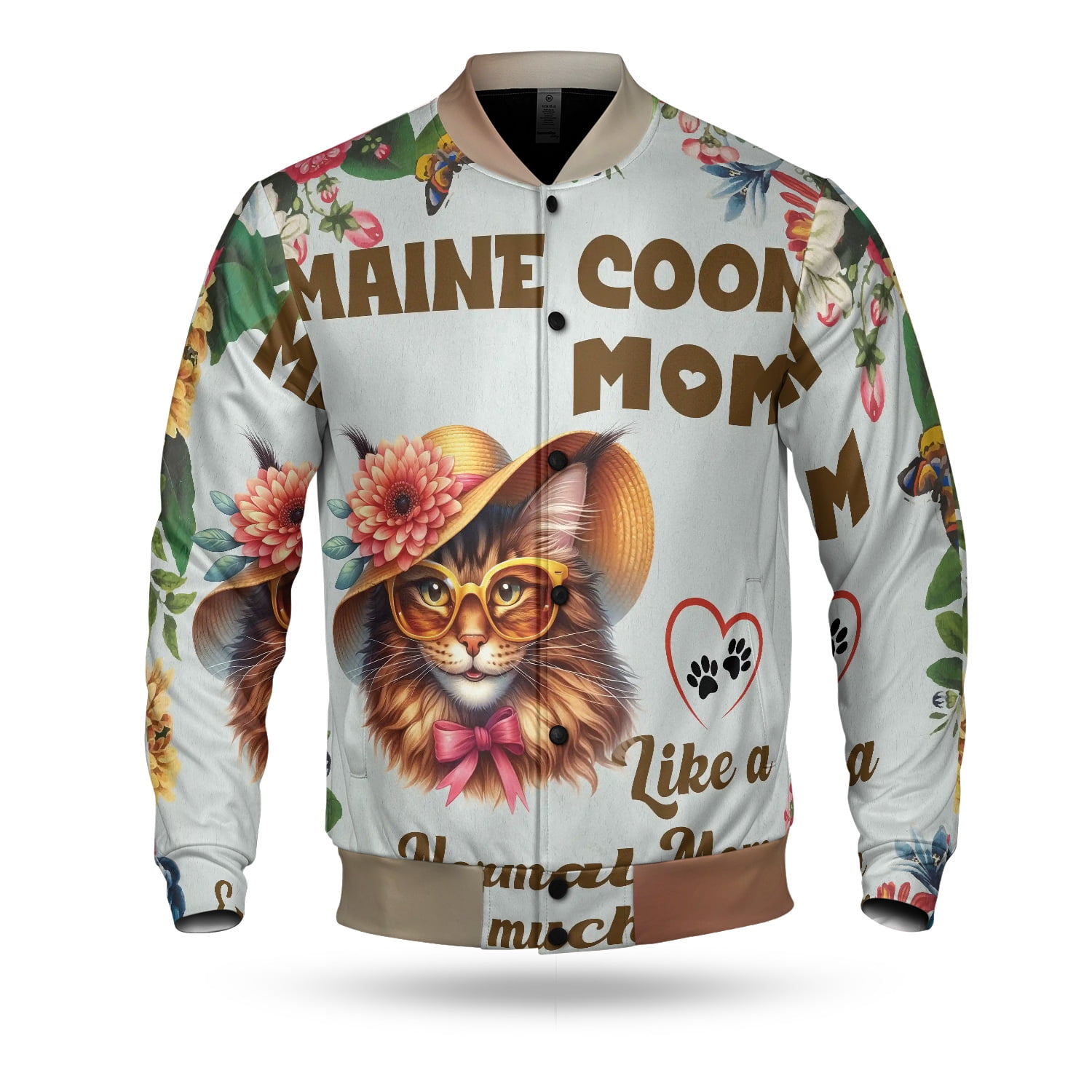 Maine Coon Mom Like a Normal Mom Except Much Cooler Happy Mother's Day ...