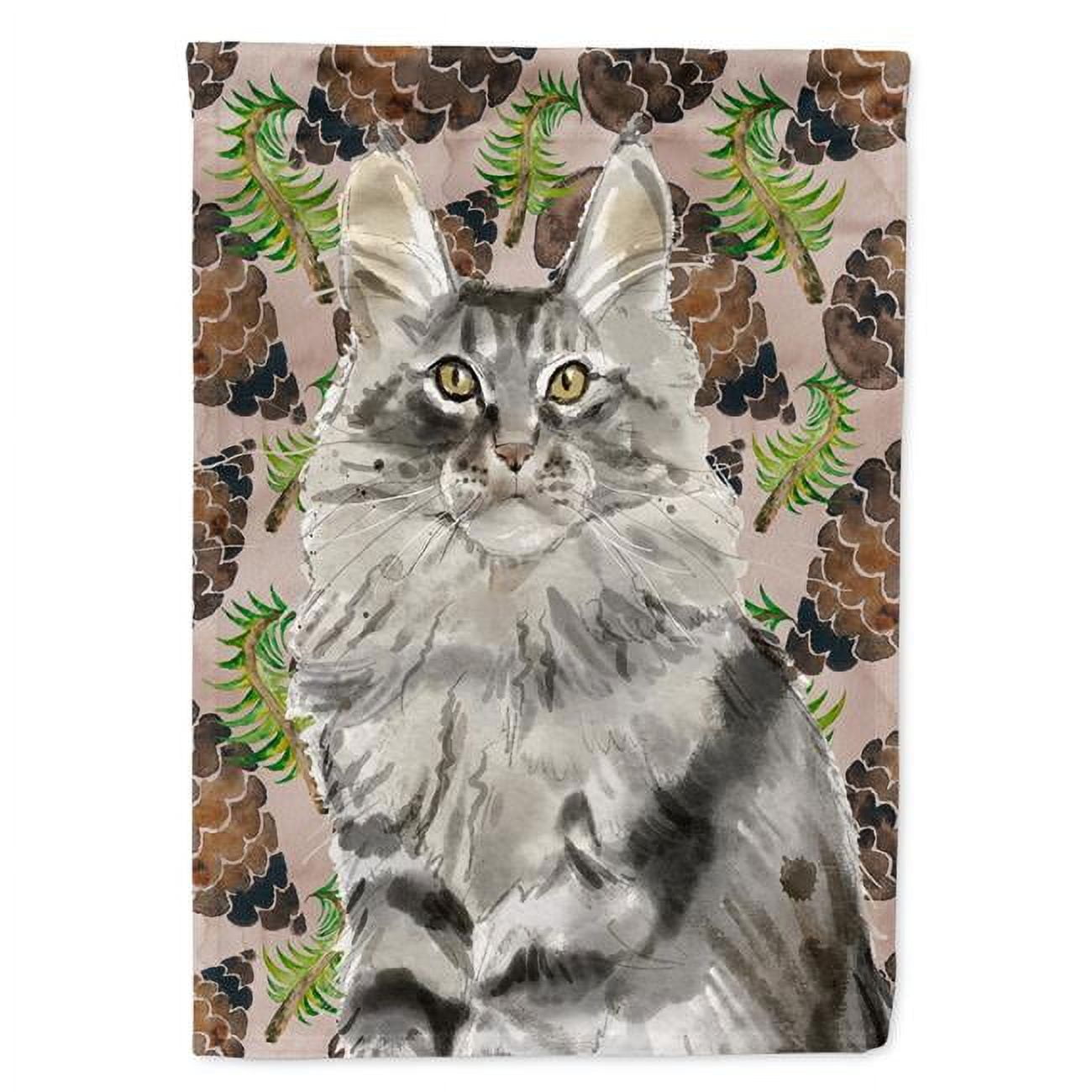Maine Coon Pine Cones Garden Size Flag - Walmart.com