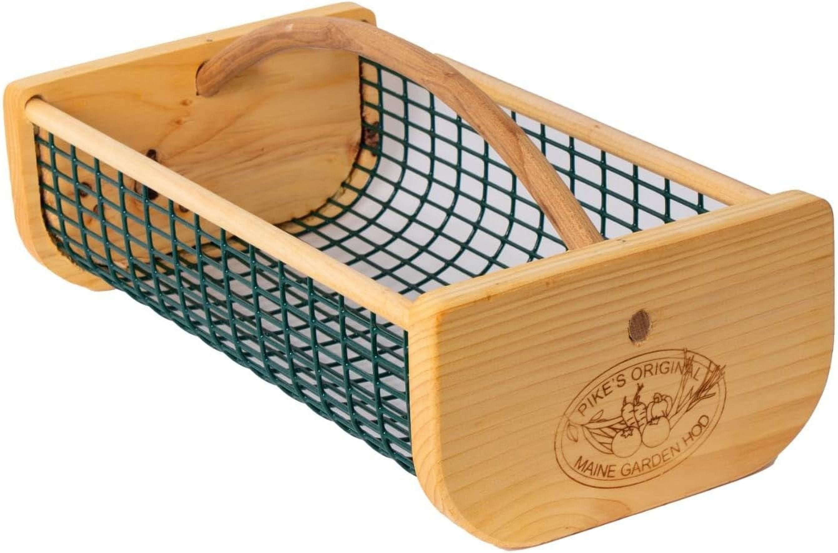 Maine Garden Hod Basket for Vegetable Gardening and Harvest Gathering ...