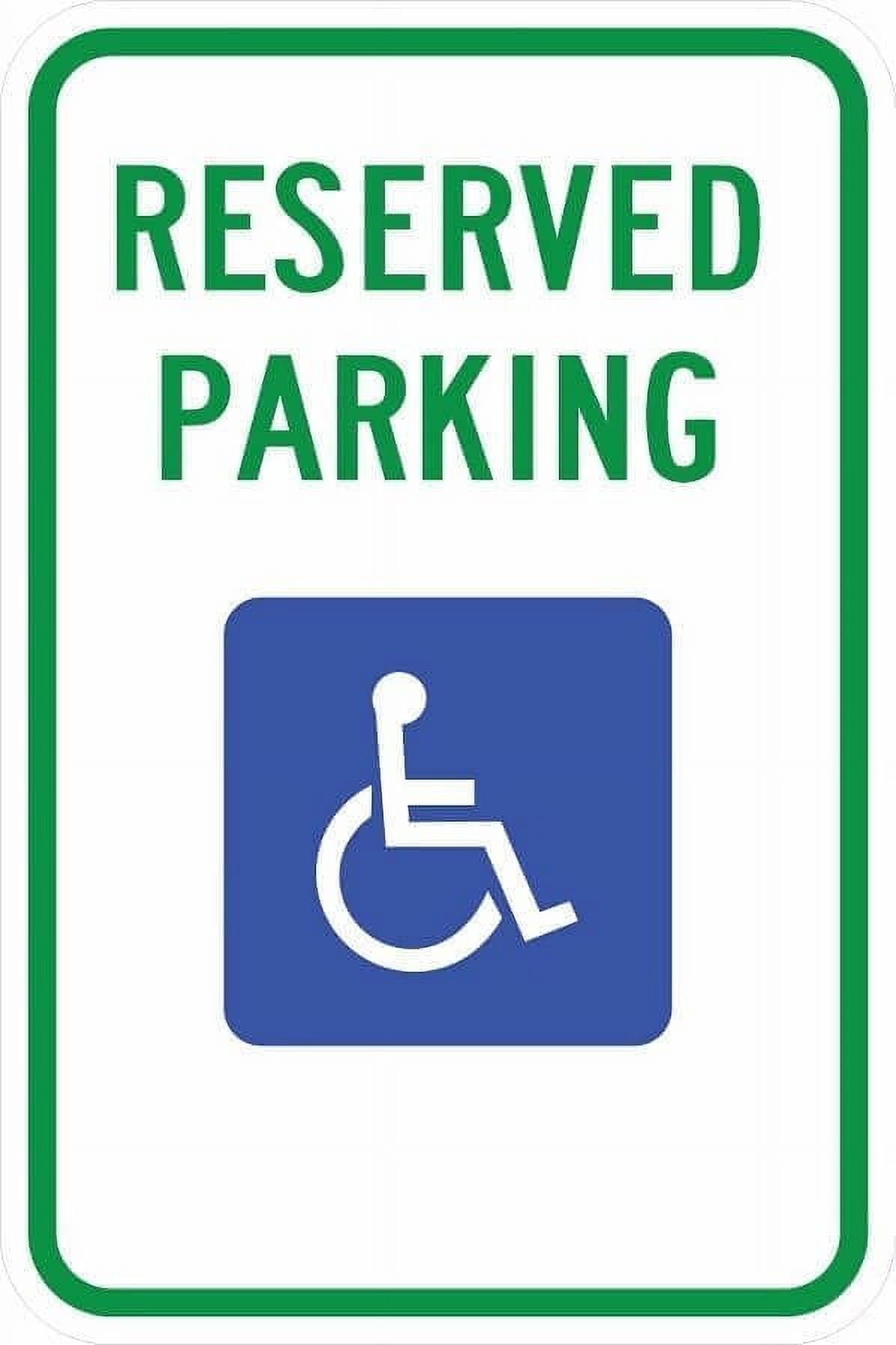 Maine Handicap Parking Sign Parking Signs Metal Sign Tin Sign 12x16 ...