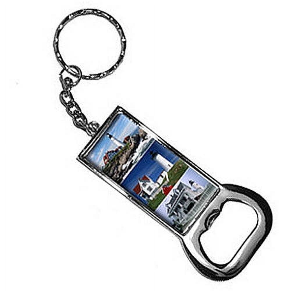 Maine Lighthouses Portland Head Nubble Pemaquid Point Keychain Key ...