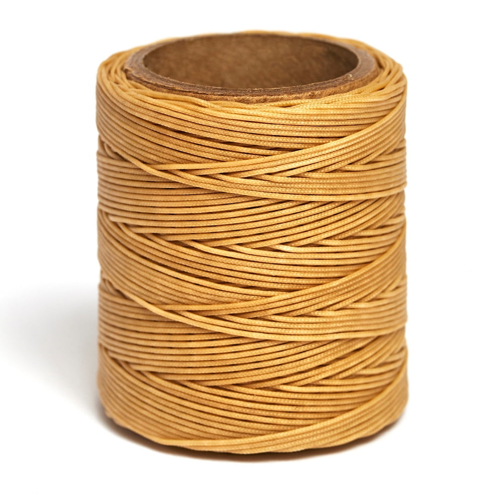 Maine Thread, Braided Waxed Cord, 70 yard spool, Beige - Walmart.com