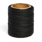 Maine Thread, Braided Waxed Cord, 70 yard spool, Black - Walmart.com