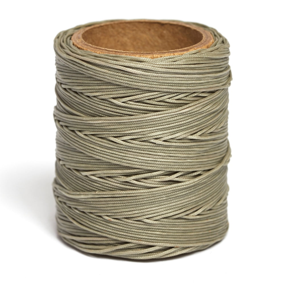 Maine Thread, Braided Waxed Cord, 70 yard spool, Granite - Walmart.com