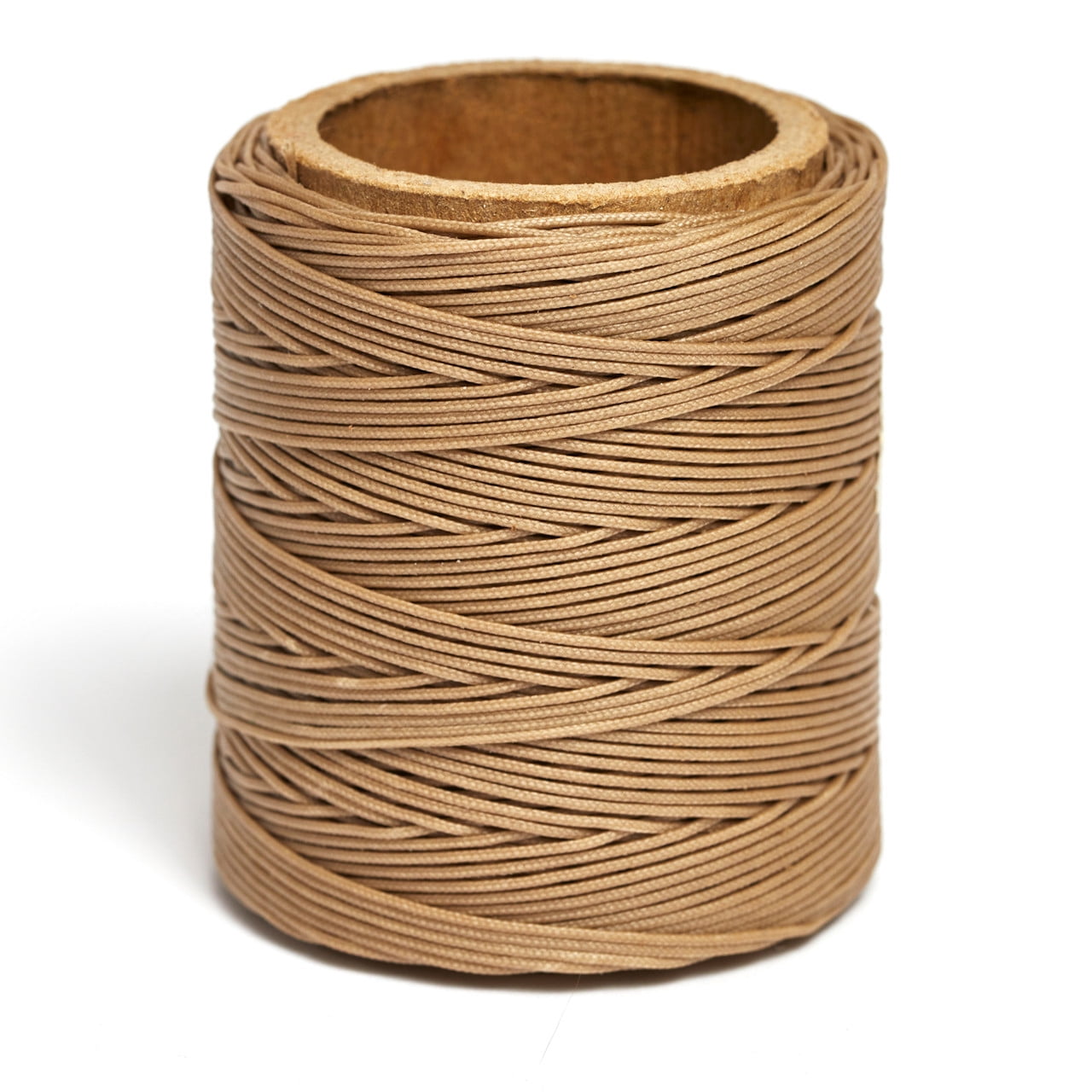 Maine Thread, Braided Waxed Cord, 70 yard spool, Sandstone - Walmart.com