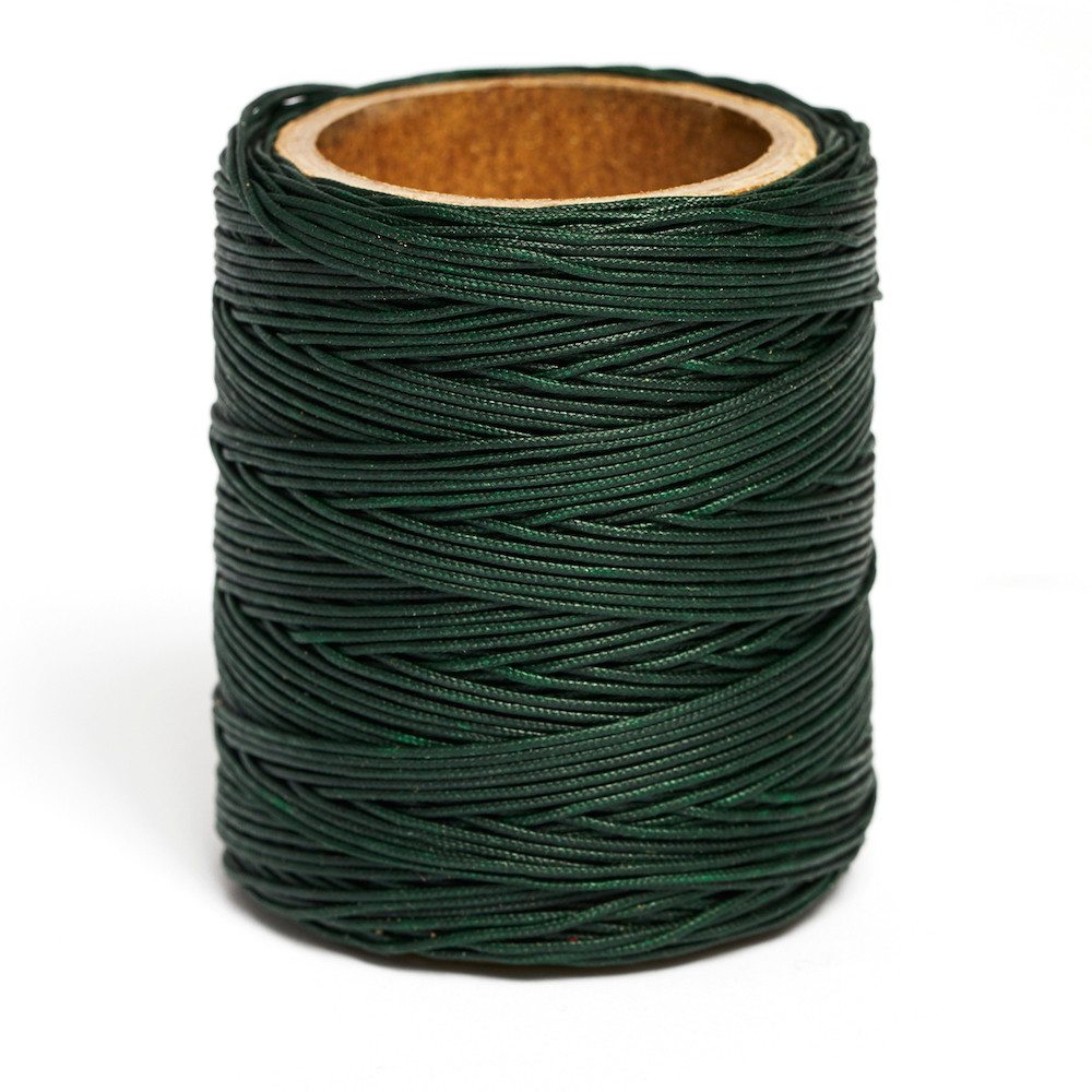 Maine Thread, Braided Waxed Cord, 70 yard spool, Spruce - Walmart.com