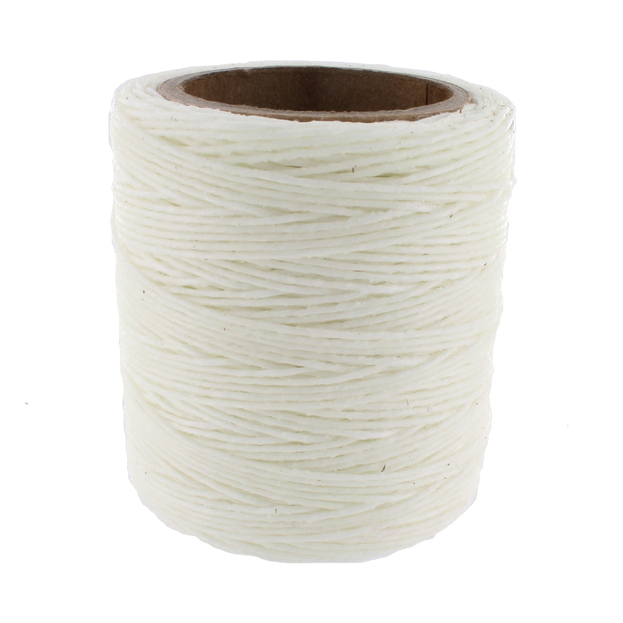Maine Thread, Twisted Waxed Cord, 70 yard spool, White - Walmart.com