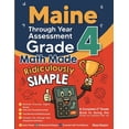 Maine Through Year Assessment Grade 4 Math Made Ridiculously Simple: A ...