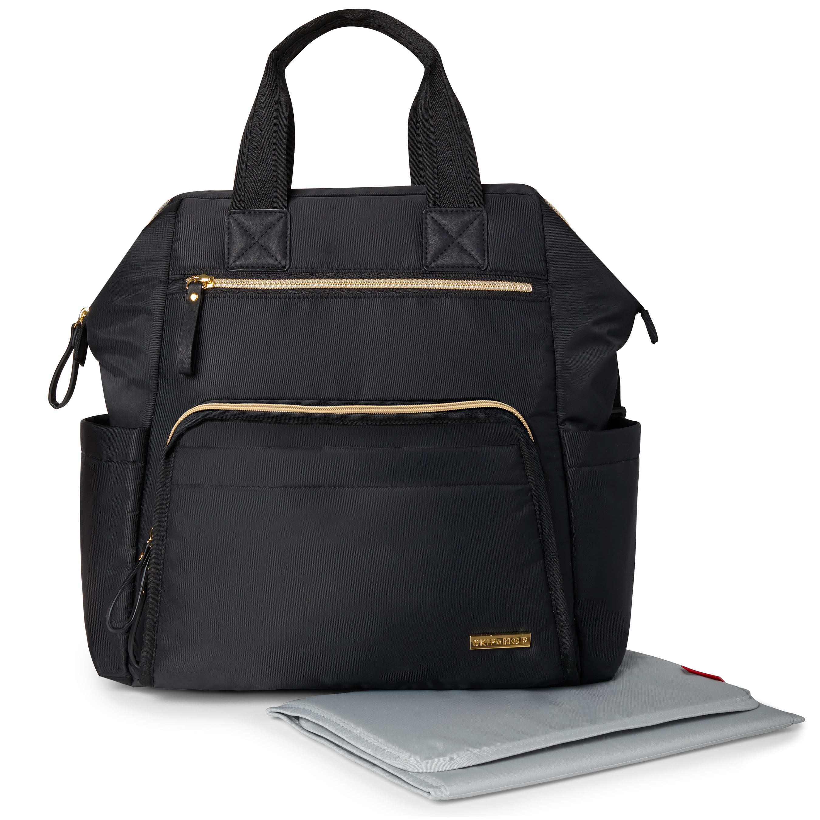 Mainframe Wide Open Backpack Diaper Bag - Black - Walmart.com