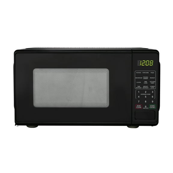 Microwave Oven 700-Watts Compact with 6 Pre Cooking Settings, Speed ...