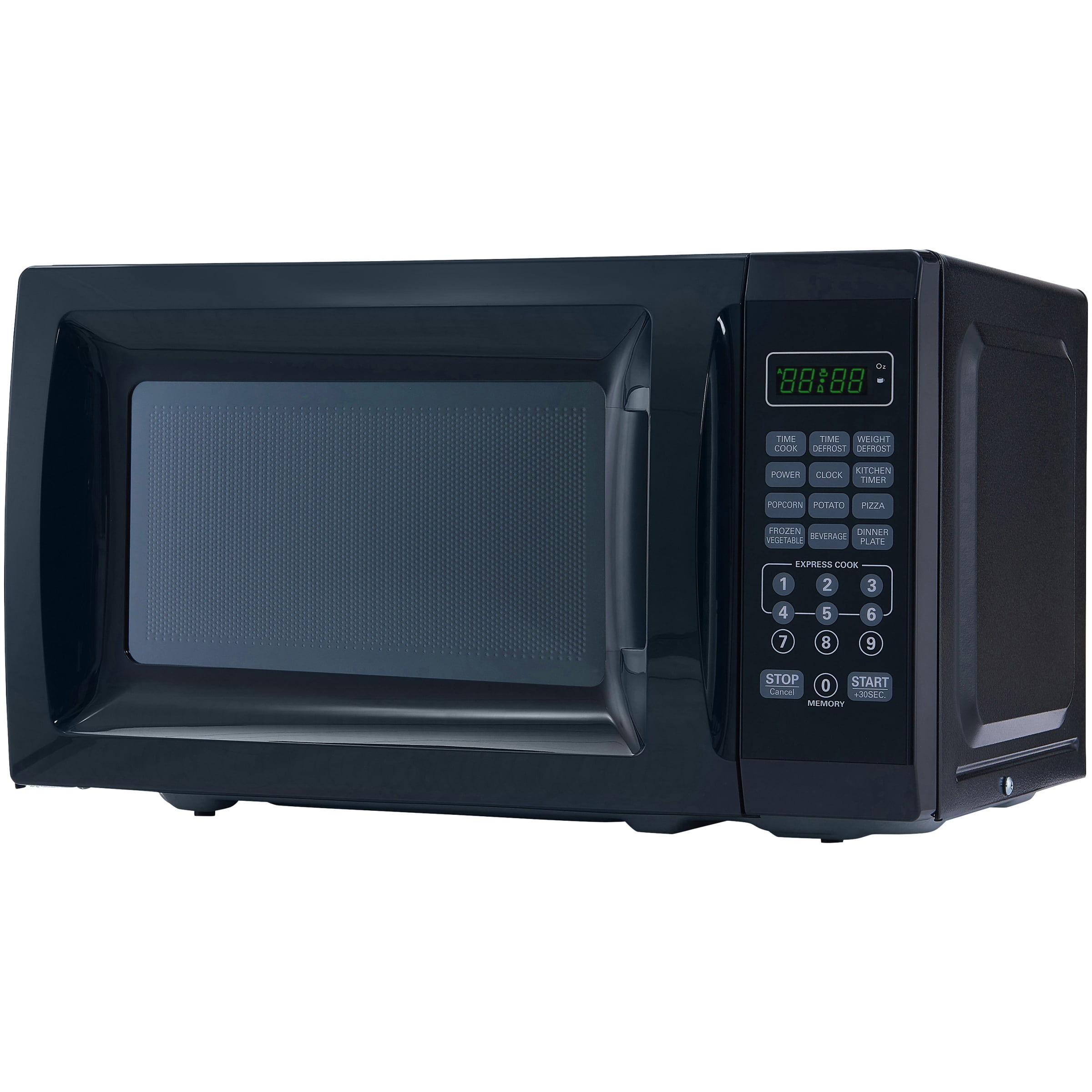 Mainstays 0.7 cu ft Countertop Microwave Oven in Black - Walmart.com