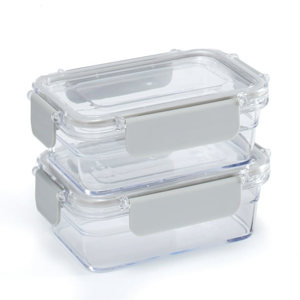 Mainstays 1.9 Cup Rectangular Tritan Stain-Proof Food Storage Container ...