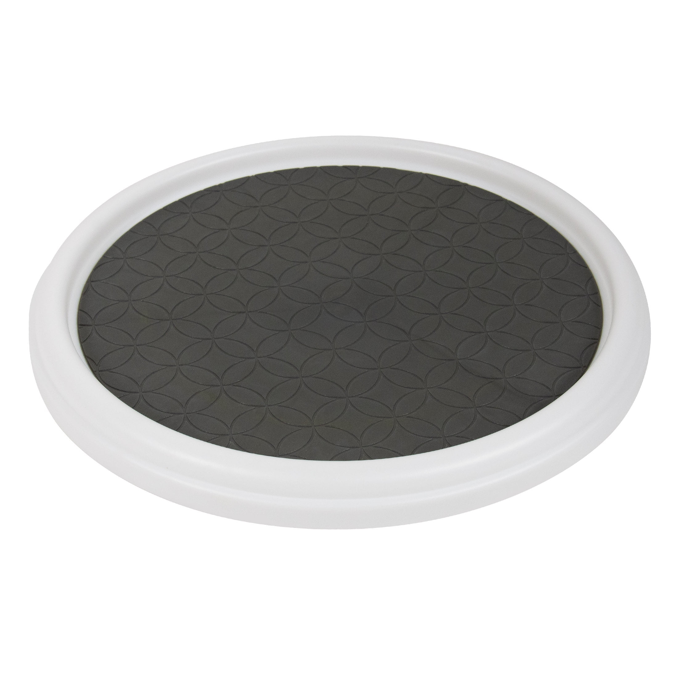 Mainstays Nonskid 12in Diameter Plastic Turntable for Kitchen Cabinets ...