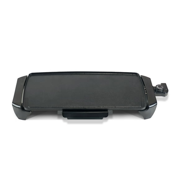 Mainstays 20” Electric Griddle with Non-Stick Ceramic Coating and ...