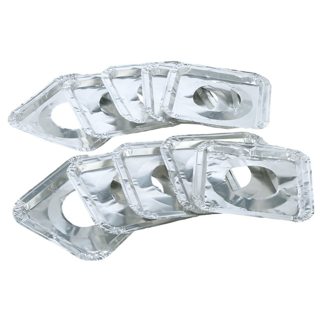Mainstays 10 Pack Disposable Gas Aluminum Foil Drip Pan Liners - Walmart.com