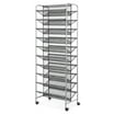 Ktaxon 10-Tier Vertical Shoe Storage Shelves Unit - Portable Shoe Rack ...