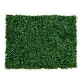 (12 pack) Mainstays 10" x 10" Green Artificial Decorative Boxwood Plant ...