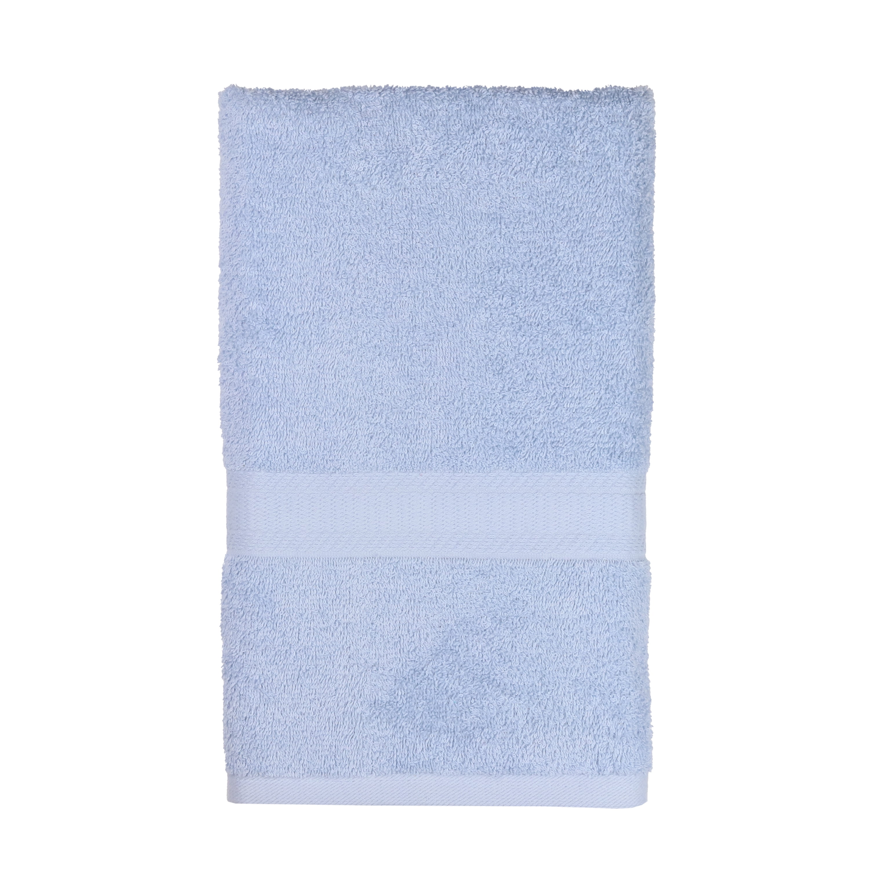 Mainstays 100% Cotton Hand Towel, Super Soft and highly absorbent Basic ...