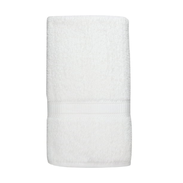 Mainstays 100% Cotton Hand Towel, Super Soft and highly absorbent Basic ...