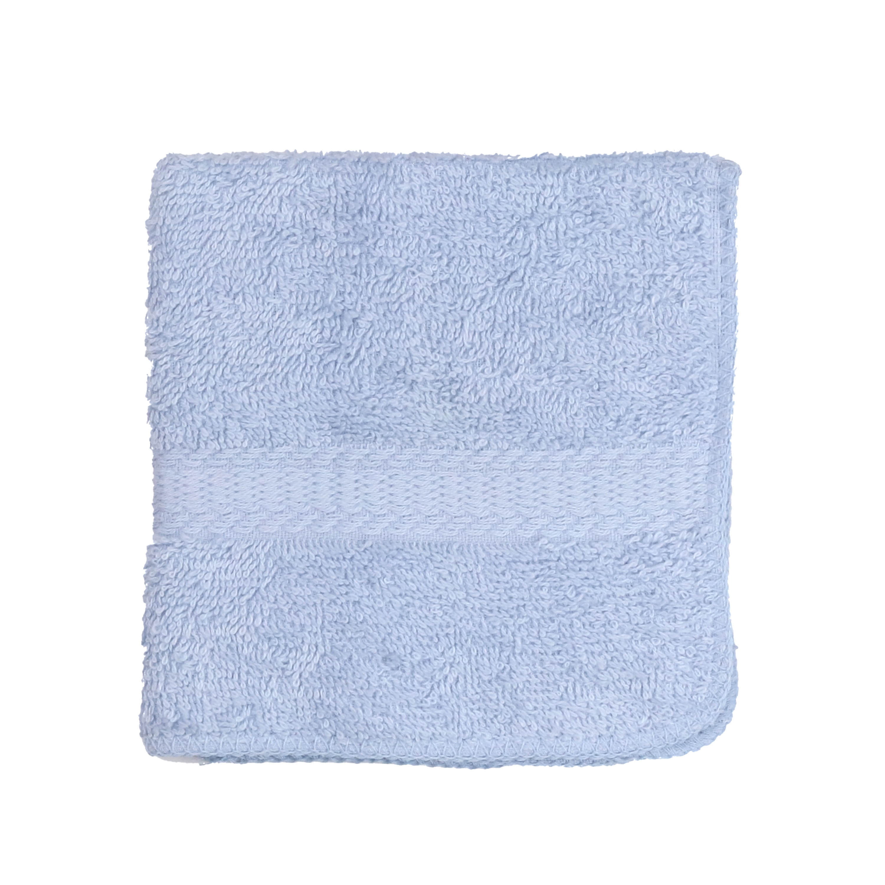 Mainstays 100% Cotton Washcloth, Super Soft and highly absorbent Basic ...