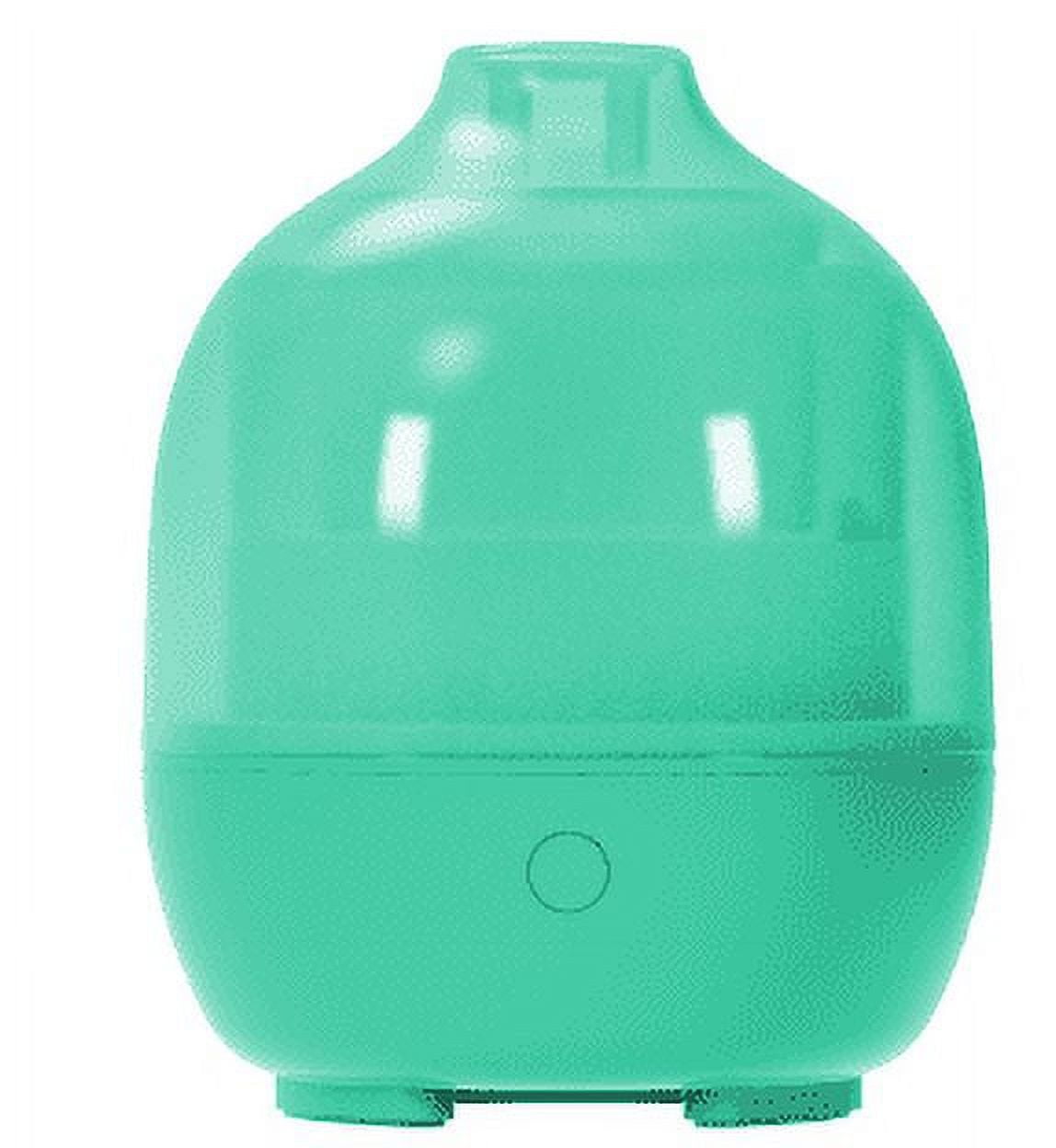 Mainstays Ultrasonic Oil Diffuser Teal 100mL Cool Mist Aromatherapy ...