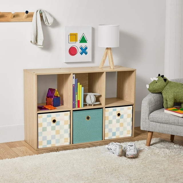 Mainstays 6 Cube Storage Organizer, Spring Pine - Walmart.com