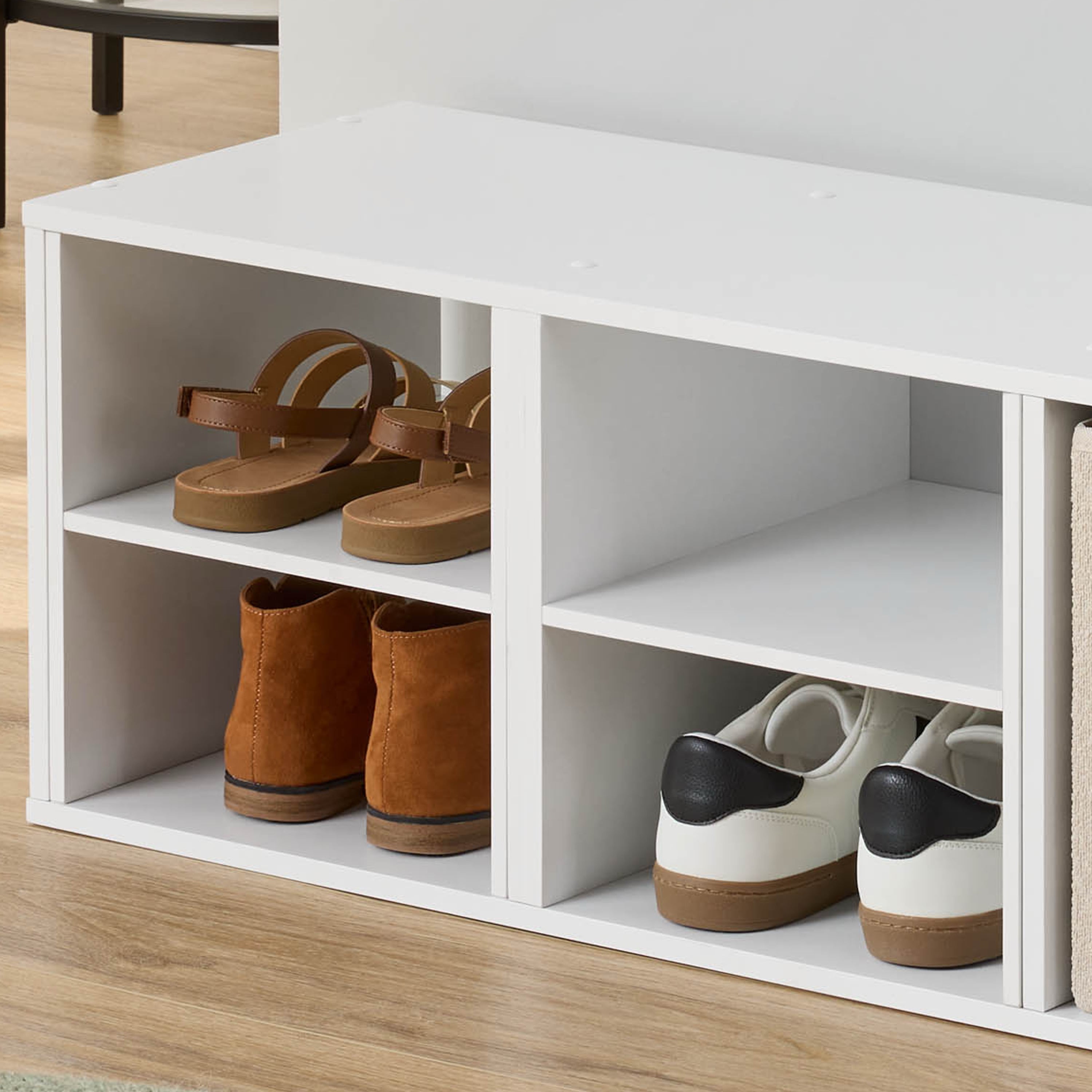 Mainstays Cube Storage H Inserts, Set of 2, White - Walmart.com