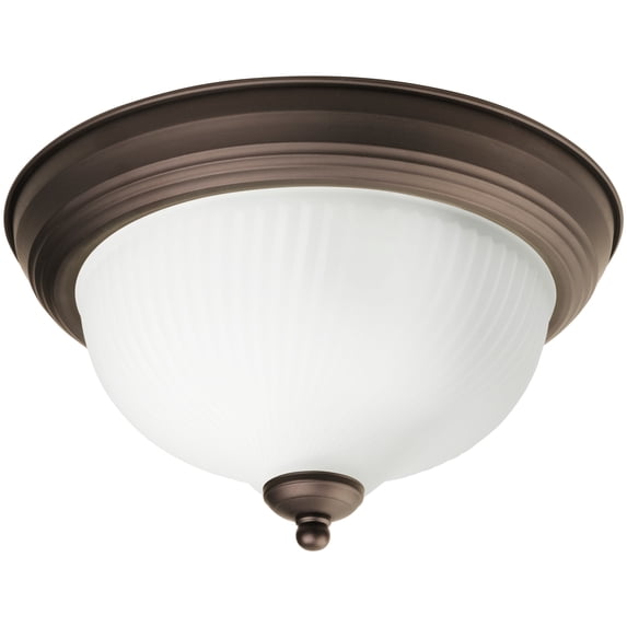 Mainstays Ceiling Flush-Mount - Oil-Rubbed Bronze - LED - Walmart.com