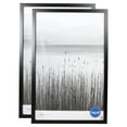 Mainstays 11x17 inch Black 0.5" Gallery Wall Picture Frame - 2 PC Set - Walmart.com