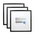 Mainstays 12.25x12.25 Matted to 5x7 Linear Gallery Wall Picture Frame ...