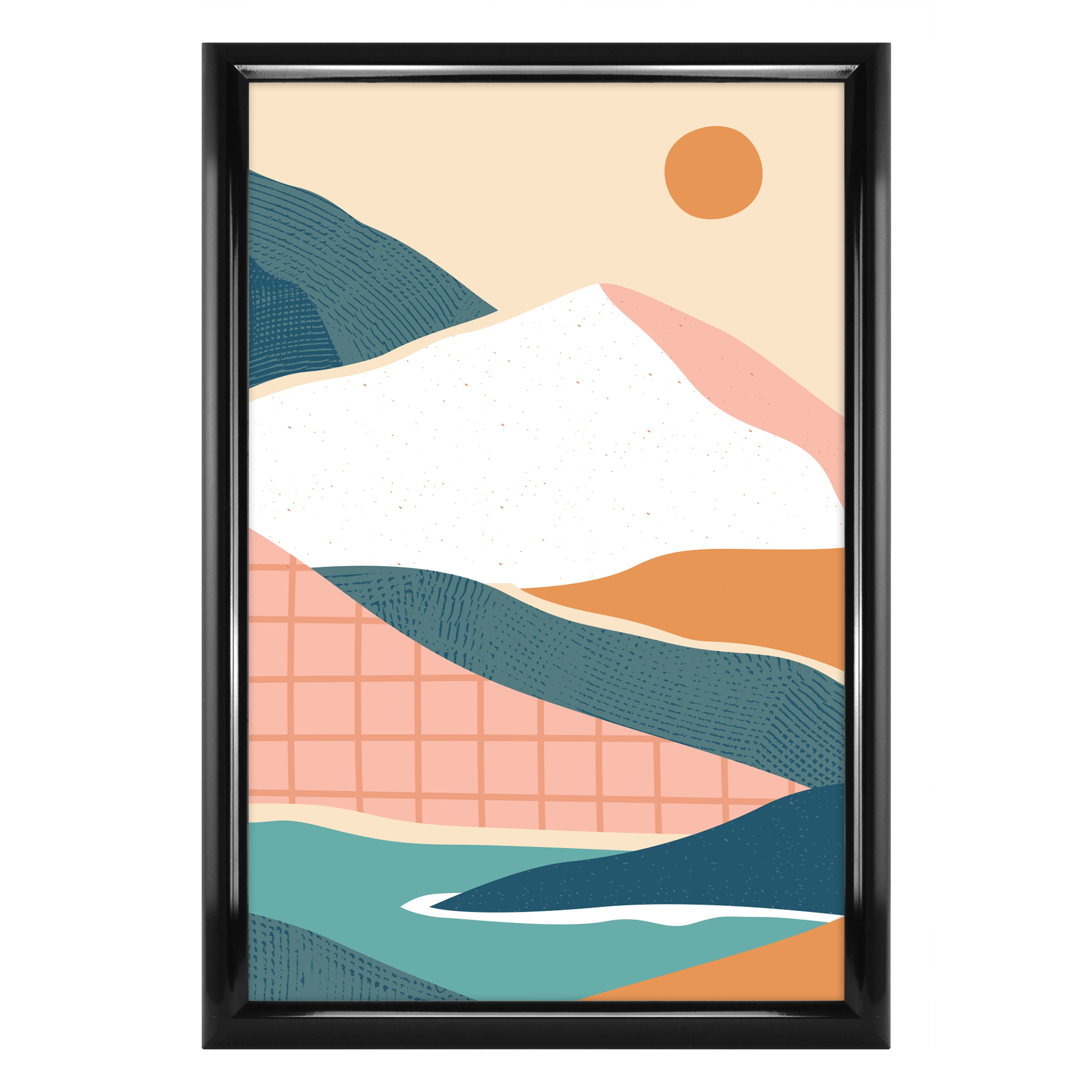 mainstays-12x18-rounded-black-poster-frame-walmart