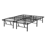 Mainstays, Platform Bed Frame, 14" High Queen, Steel, Foldable ...